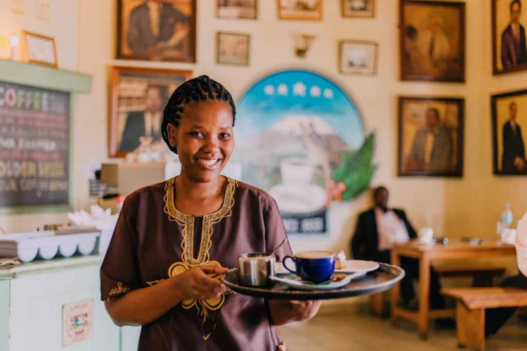 The best Coffee shops and Cafés in Moshi for pizza and meetings