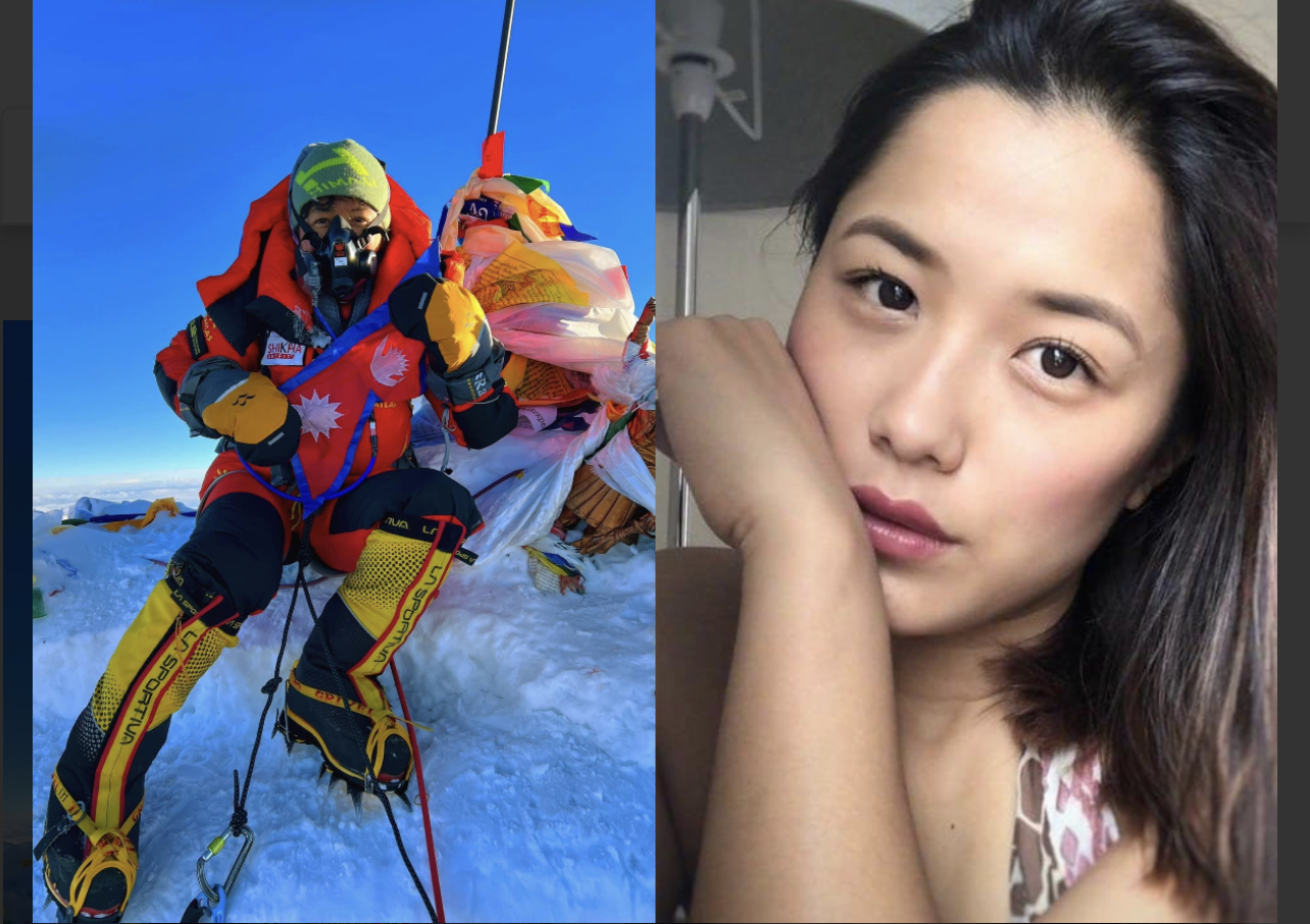 Actress Deeya conquers Everest and Kilimanjaro