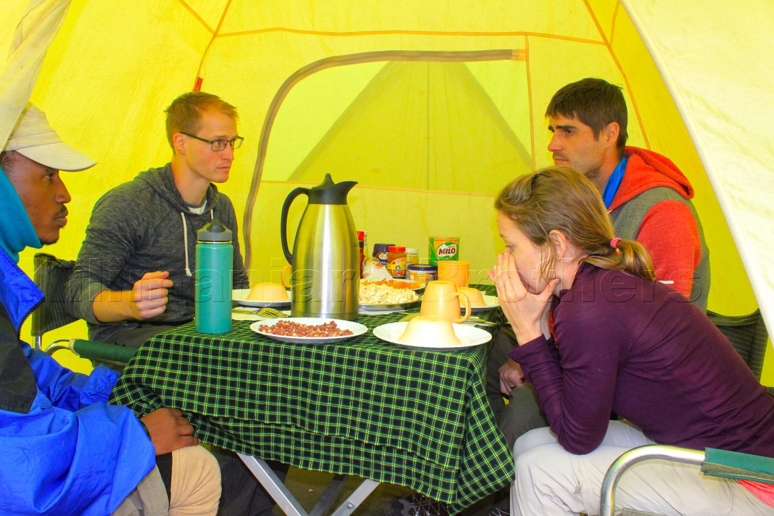 Mess Tents, Mount Kilimanjaro Camping