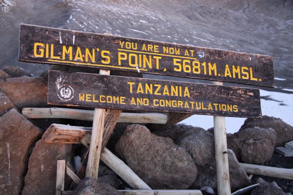 Gilman's Point, Mount Kilimanjaro summit point