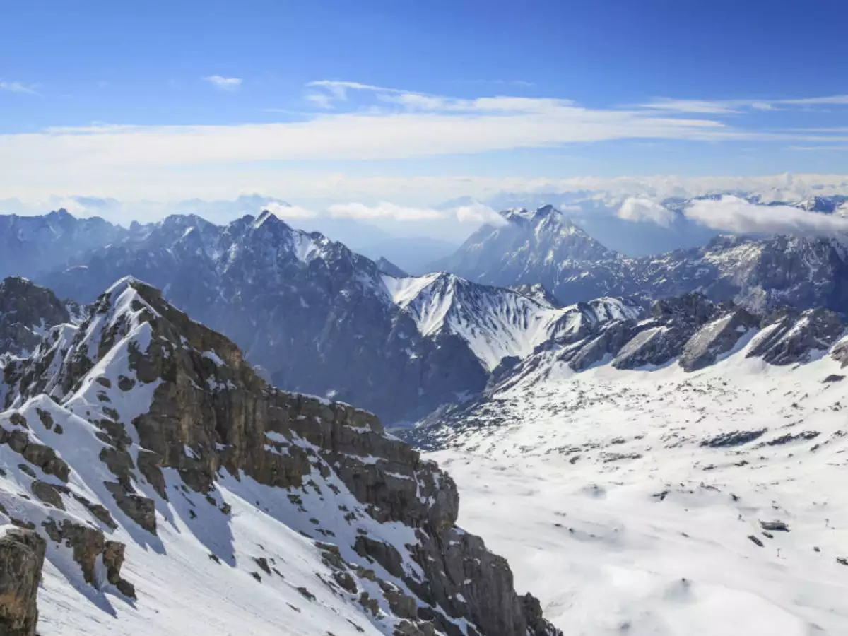 Highest mountains in Germany