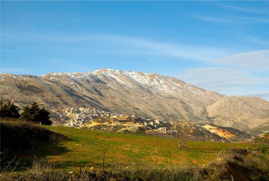 Top 10 highest mountains in Israel