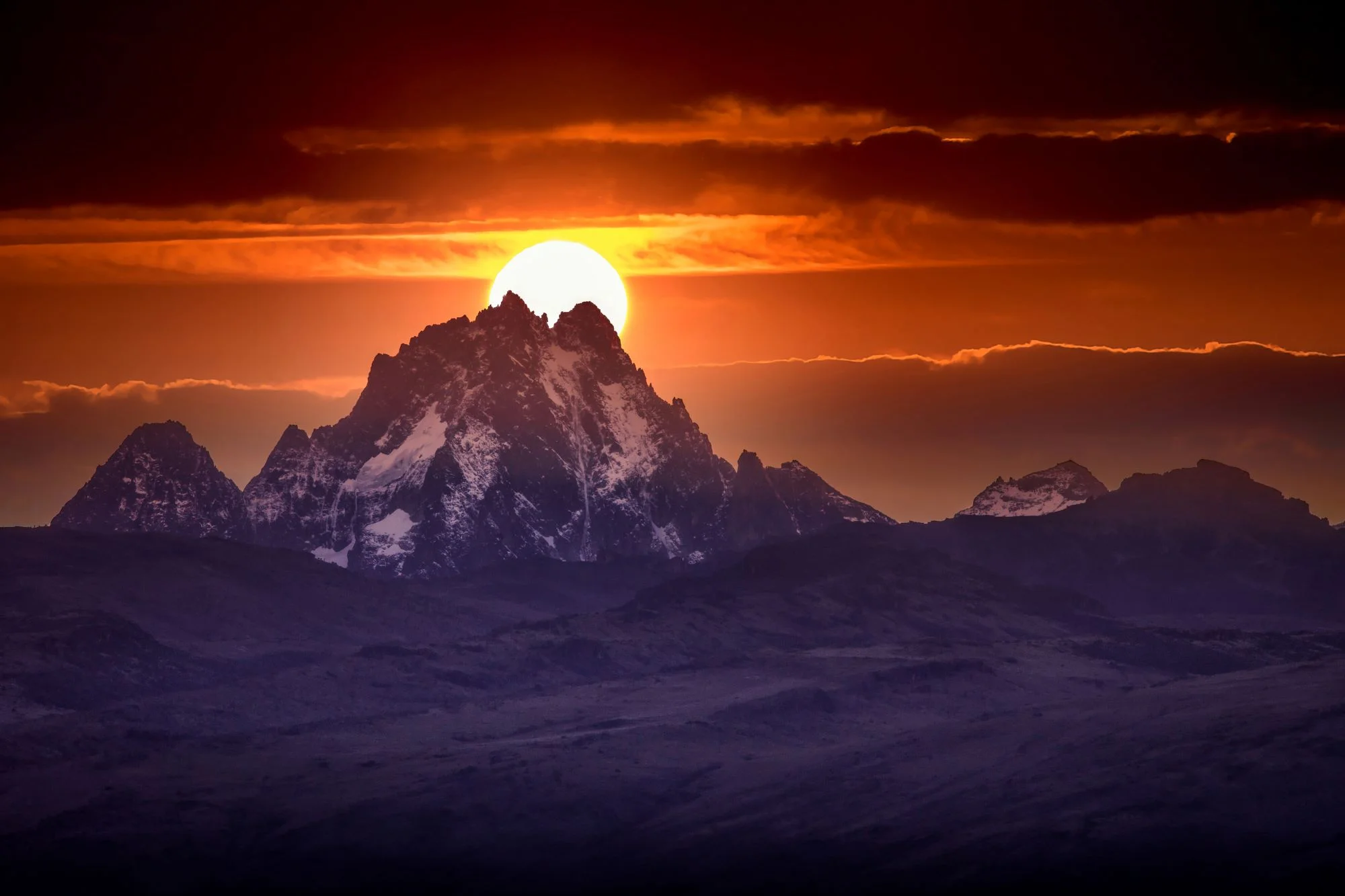 How was Mount Kenya formed?