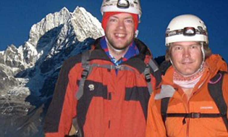 Peter Kinloch, the british climber who went blind shortly after ...