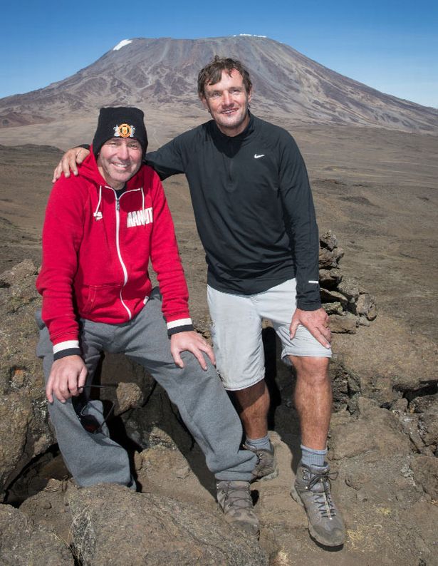 Ex-England and Manchester United legend Bryan Robson climbs Mount ...