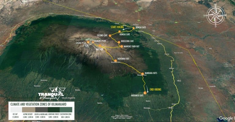 7 Days Rongai Route