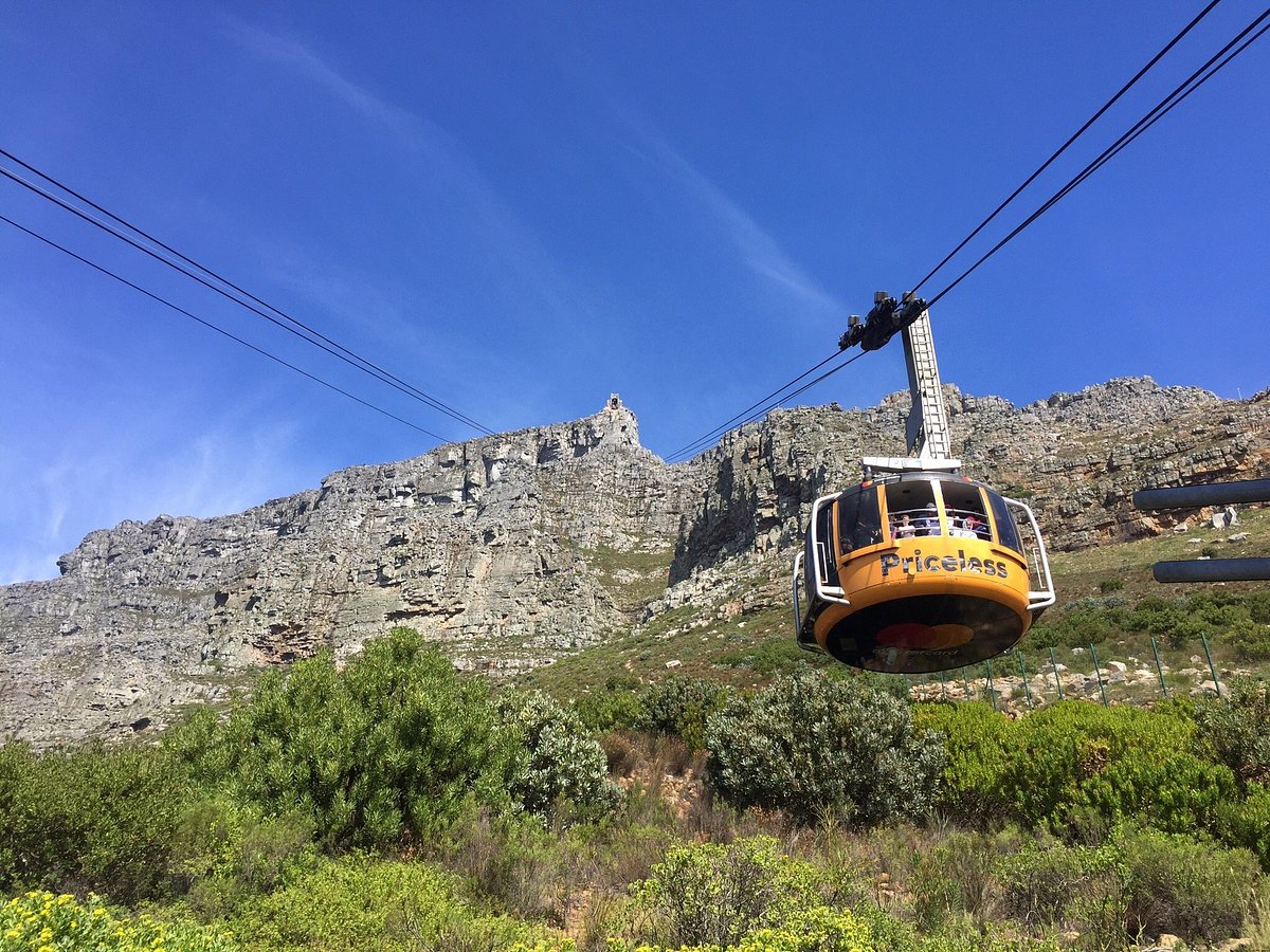 Cable Cars of the Table Mountain: Amazing Aerial Views of Capetown