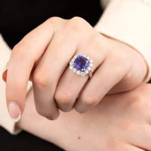 Tanzanite, the jewel of Kilimanjaro and a rare blue diamond