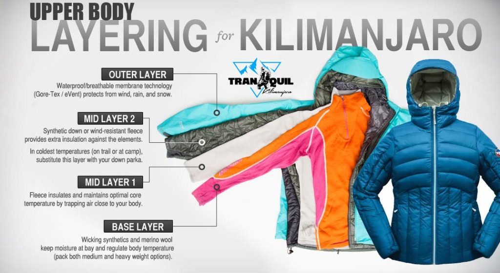 How to Layer for Mount Kilimanjaro treks